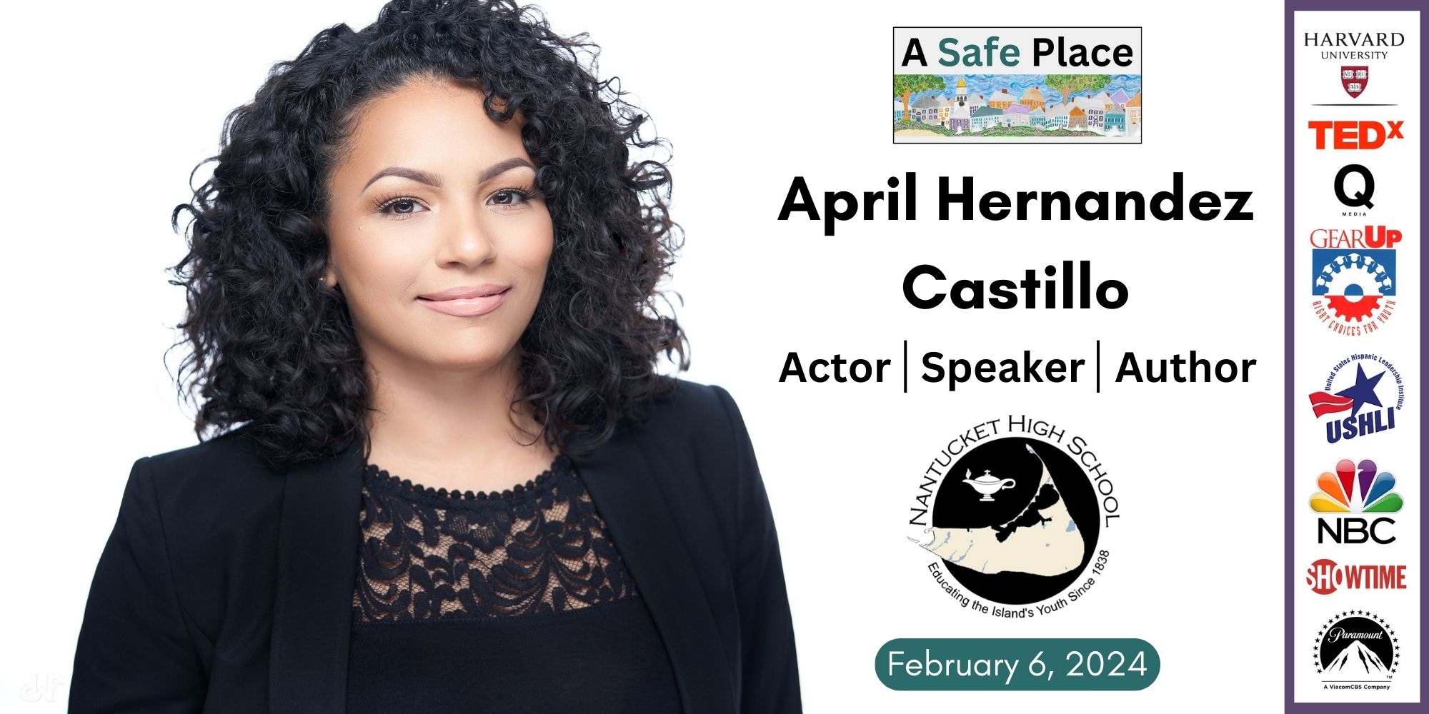 April Hernandez Castillo: February 6, 2024 - A Safe Place, Inc